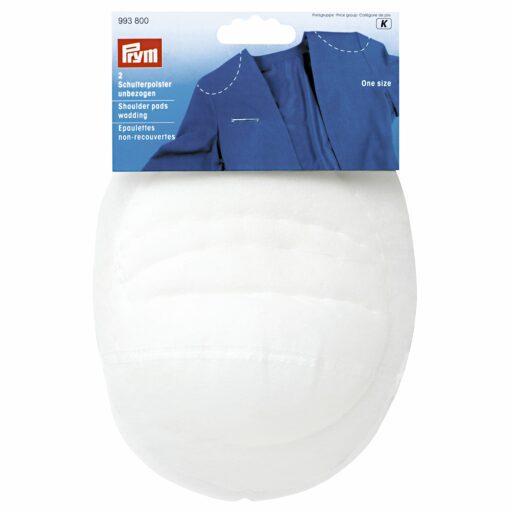 Prym Shoulder pads Raglan wadding white one size - Franklins Group Limited