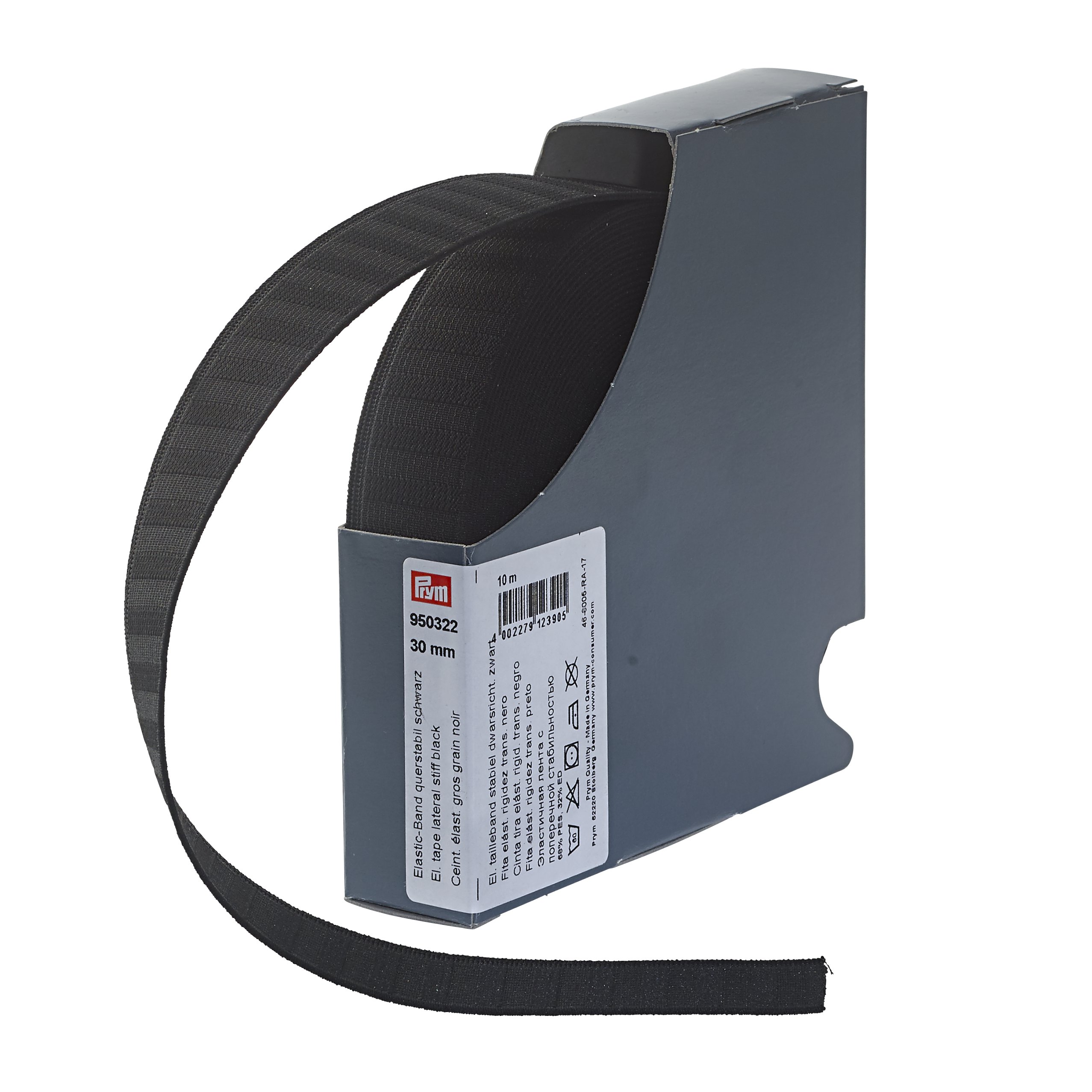 Prym Elastic tape, lateral stiffness, 30mm - Franklins Group Limited