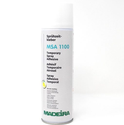 Madeira Temporary Spray Adhesive MSA 1100 - 500ml - Franklins Group Limited